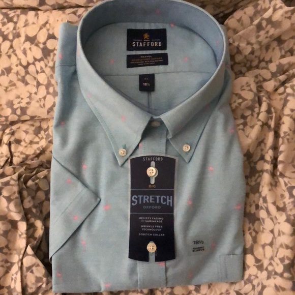 Stafford | Shirts | Mens Stafford Button Down Shirt Size 8 12 | Poshmark